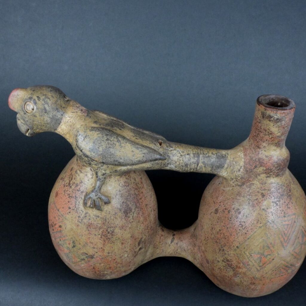 silbador de cerámica como representación de Cóndor inca - Arteanc