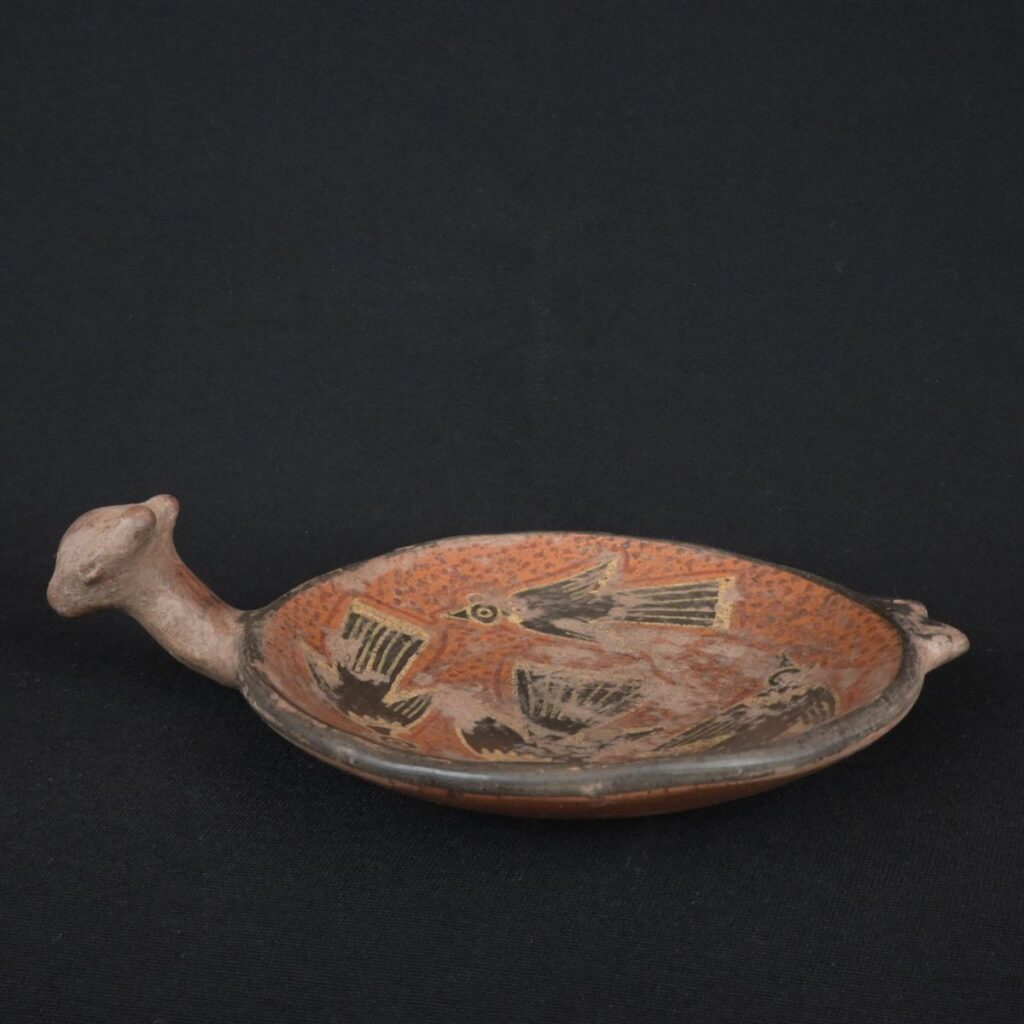 plato inca de cerámica de cerámica - Arteanc